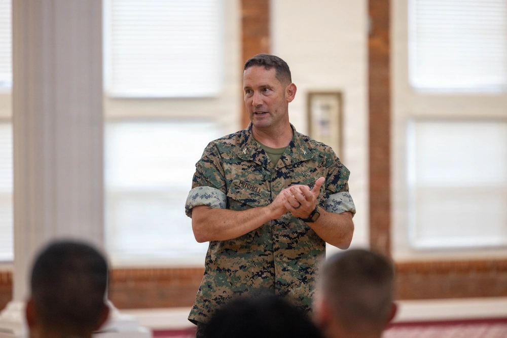 DVIDS - Images - Sgt. Maj. Peoples and MGySgt Rich-Peoples Retirement ...