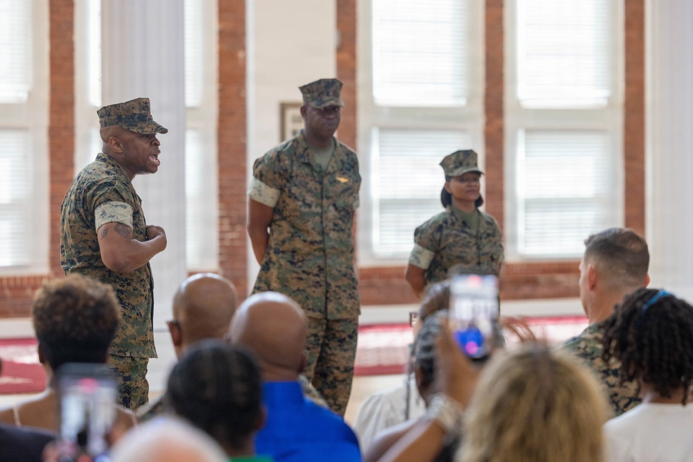 DVIDS - Images - Sgt. Maj. Peoples and MGySgt Rich-Peoples Retirement ...