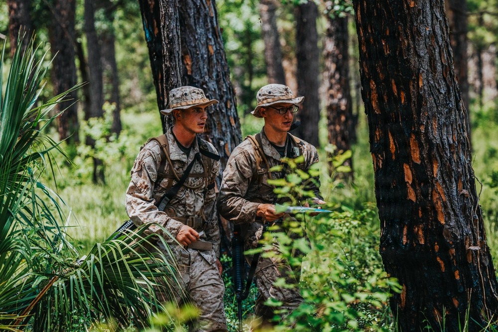 DVIDS - Images - Alpha Company Land Navigation [Image 6 of 7]